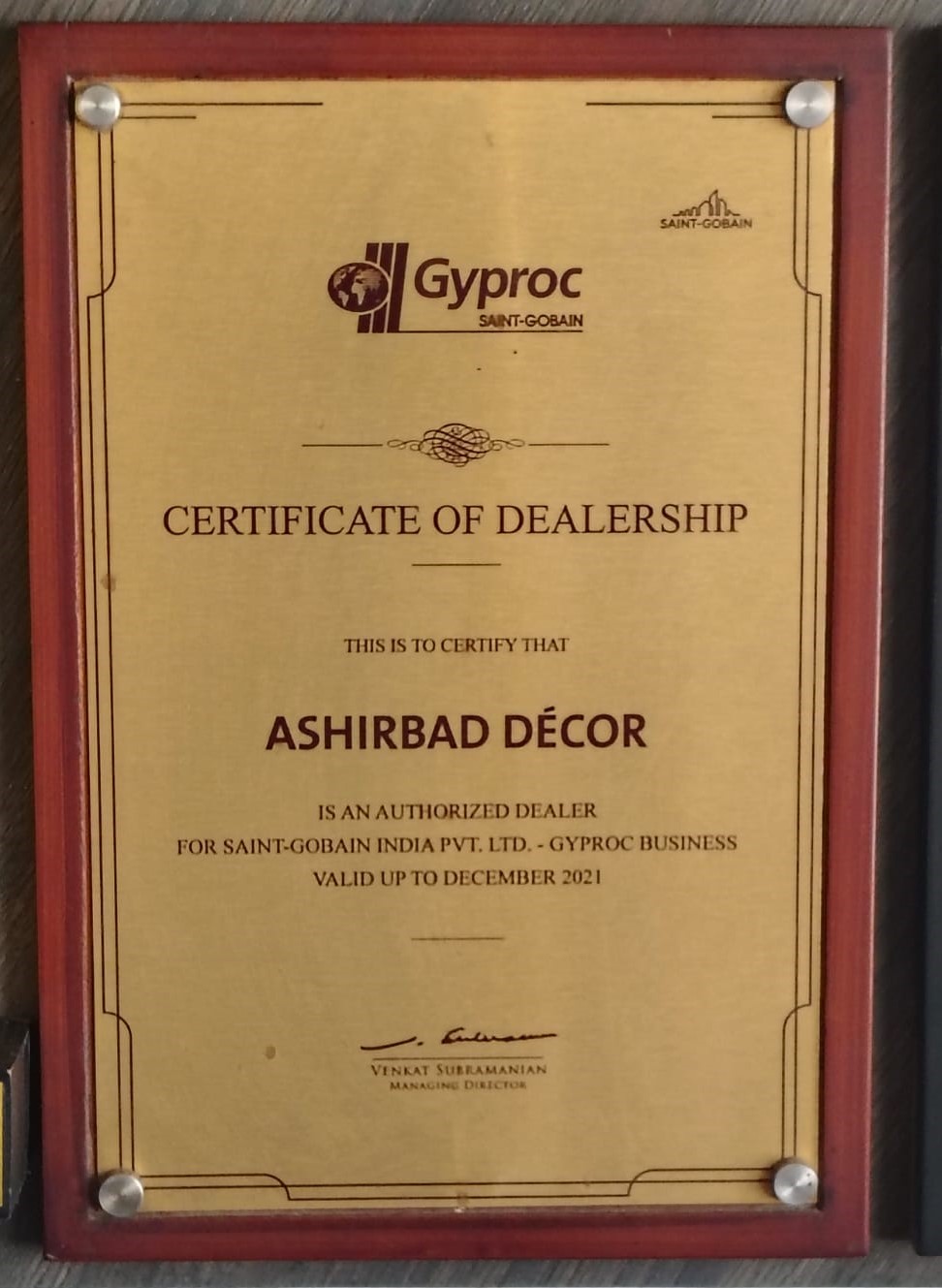 ASHIRBAD DECOR